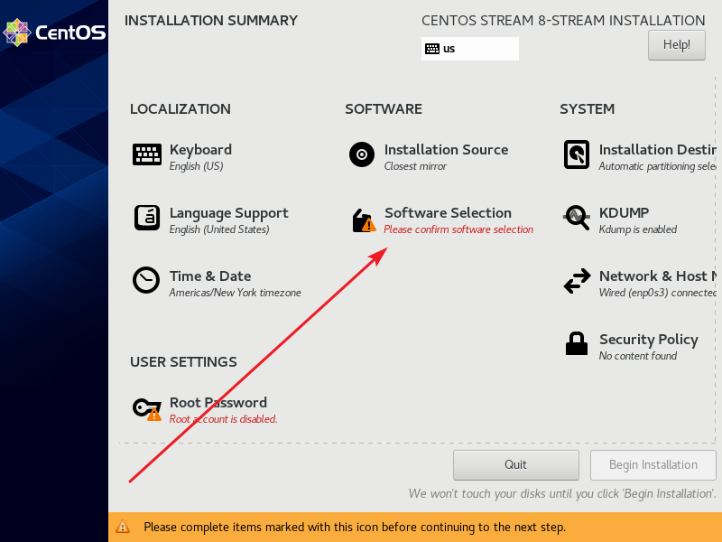 CentOS Stream 8 / 설치하기 – MANUAL FACTORY