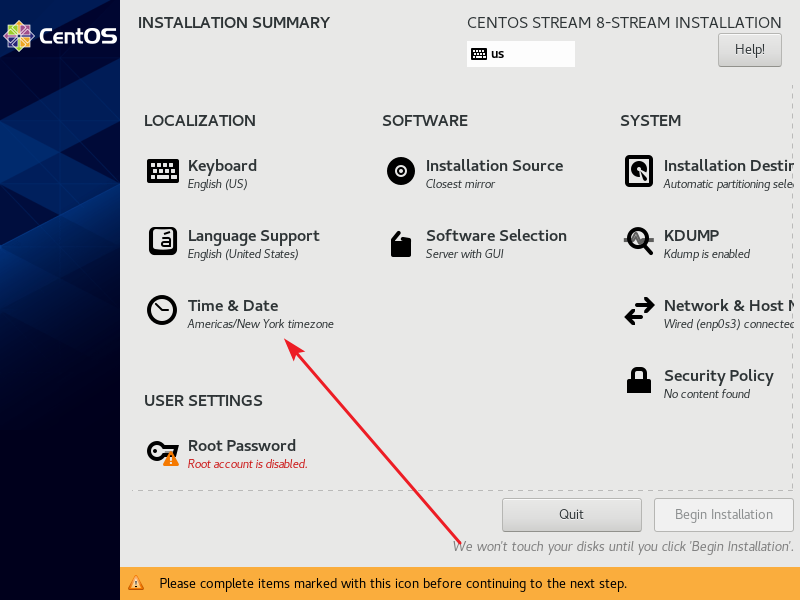 CentOS Stream 8 / 설치하기 – MANUAL FACTORY