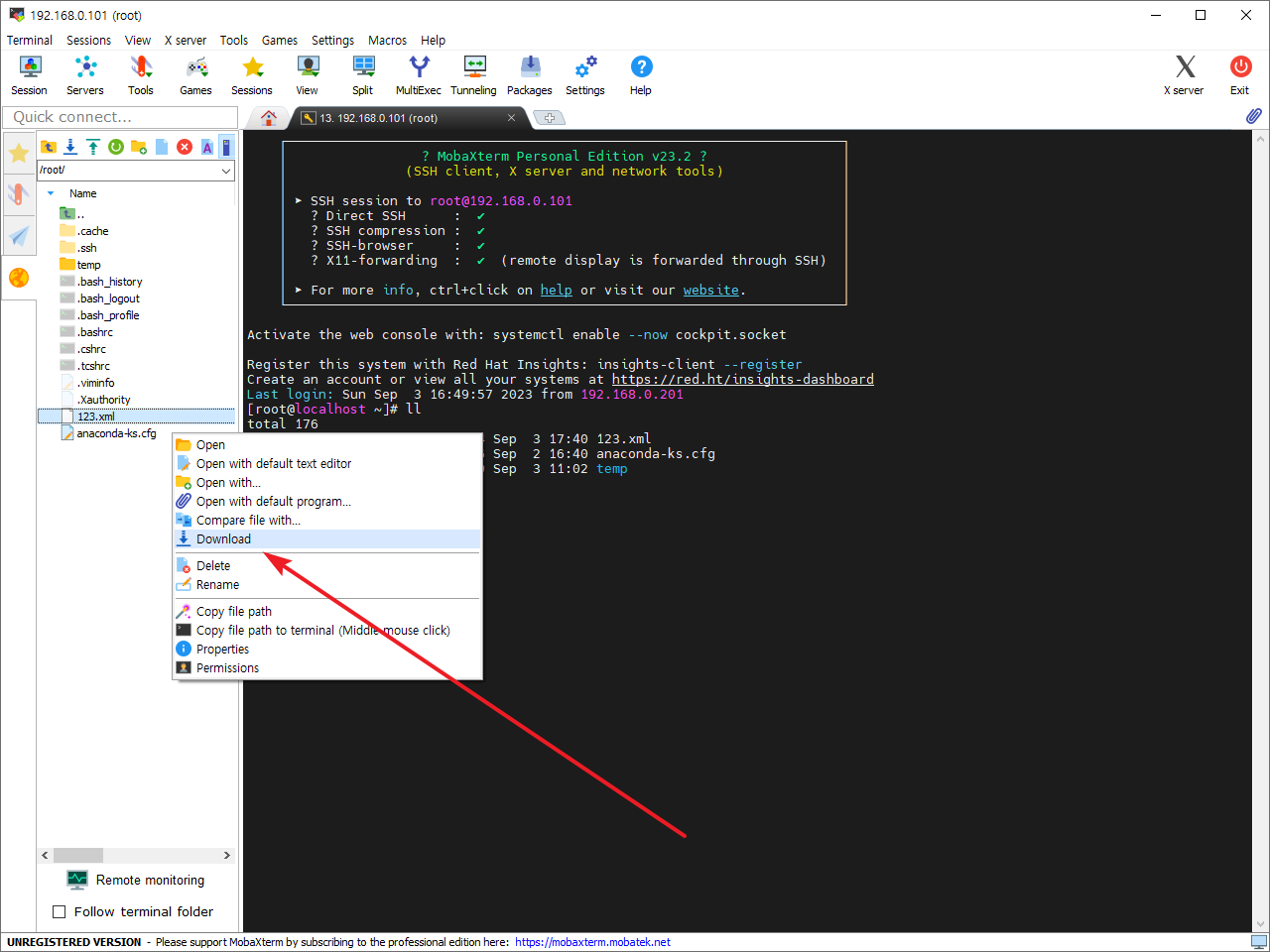 MobaXTerm / 사용법 – MANUAL FACTORY