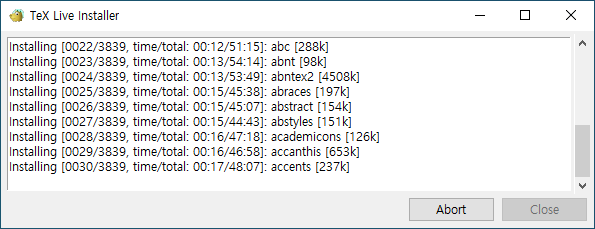 LaTeX / 윈도우에 TeX Live 설치하는 방법 – MANUAL FACTORY
