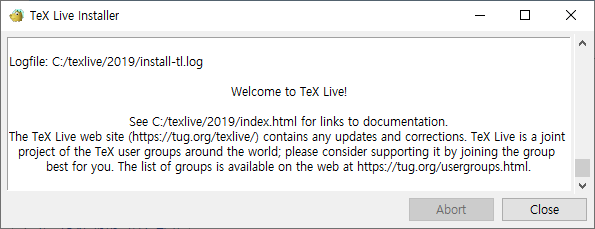 LaTeX / 윈도우에 TeX Live 설치하는 방법 – MANUAL FACTORY