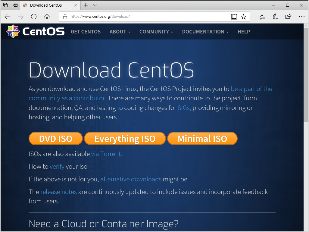 CentOS 7 / 다운로드 하는 방법 – MANUAL FACTORY