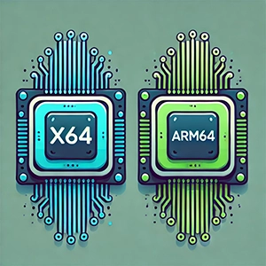 X64와 ARM64 비교 – MANUAL FACTORY